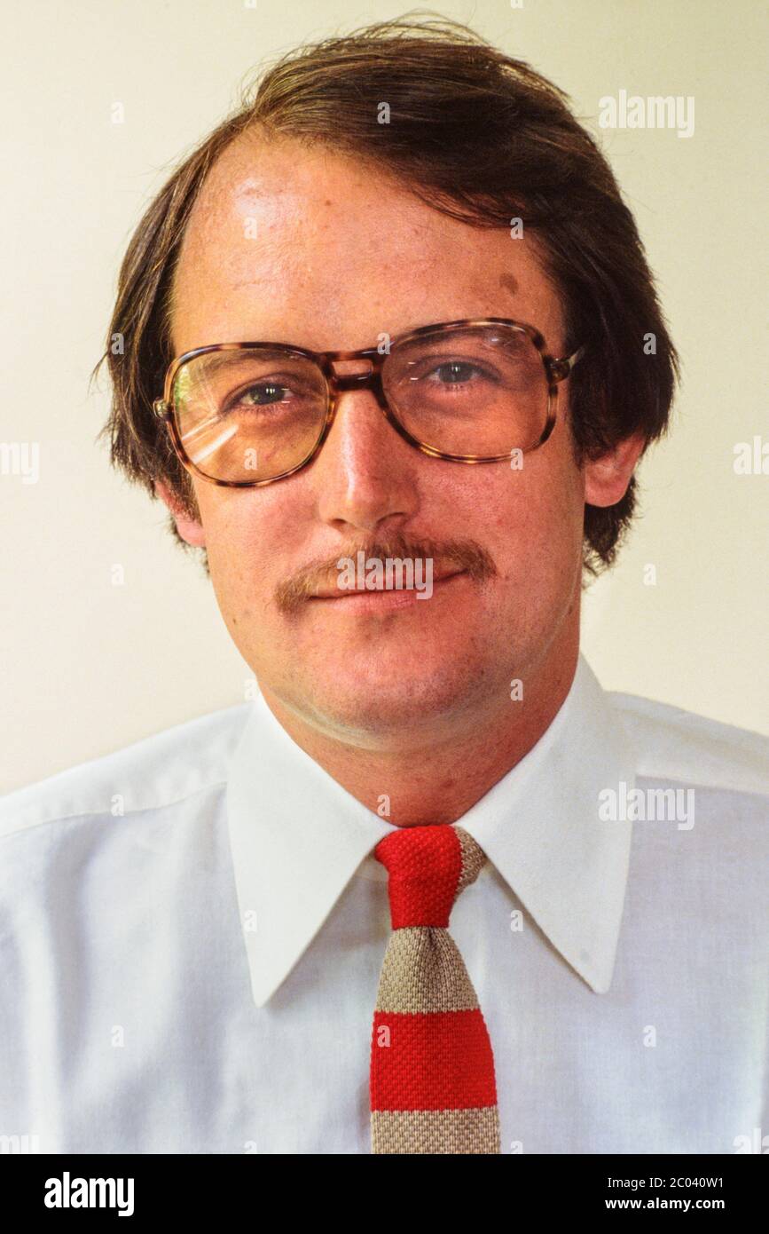 Geoffrey Wansell author and journalist 1979 Stock Photo - Alamy