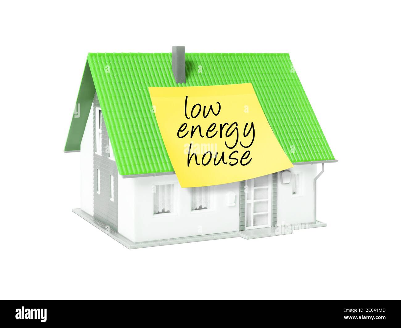 Modern low energy housing Cut Out Stock Images & Pictures - Alamy