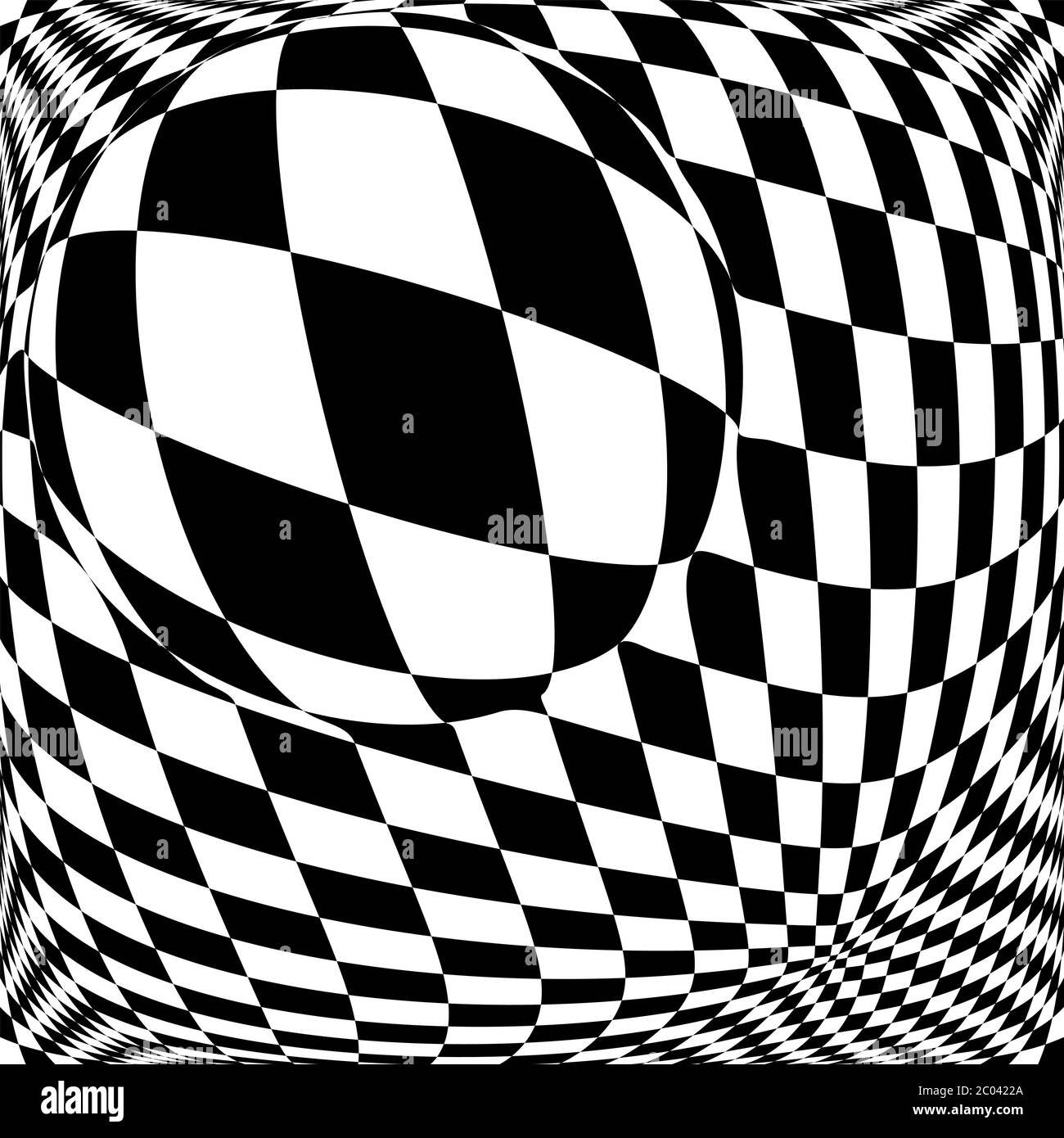 Checkered Background Design Vector Illustration Stock Vector Image ...