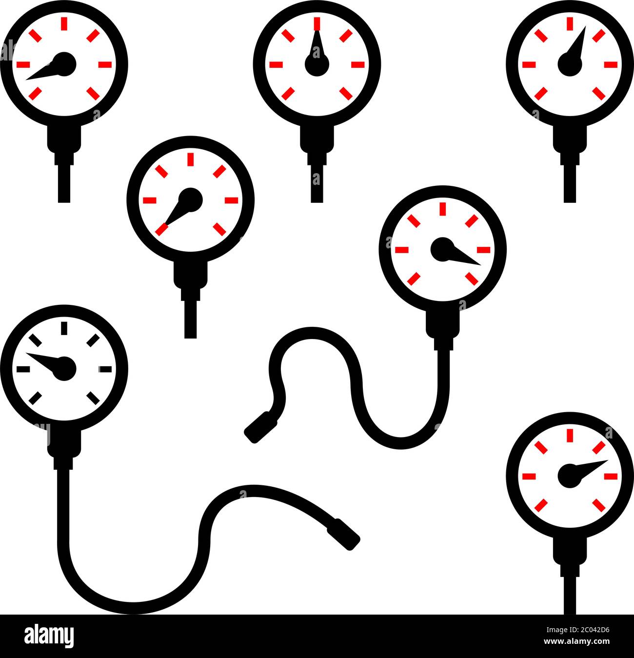 Tachometer vector vectors hi-res stock photography and images - Alamy