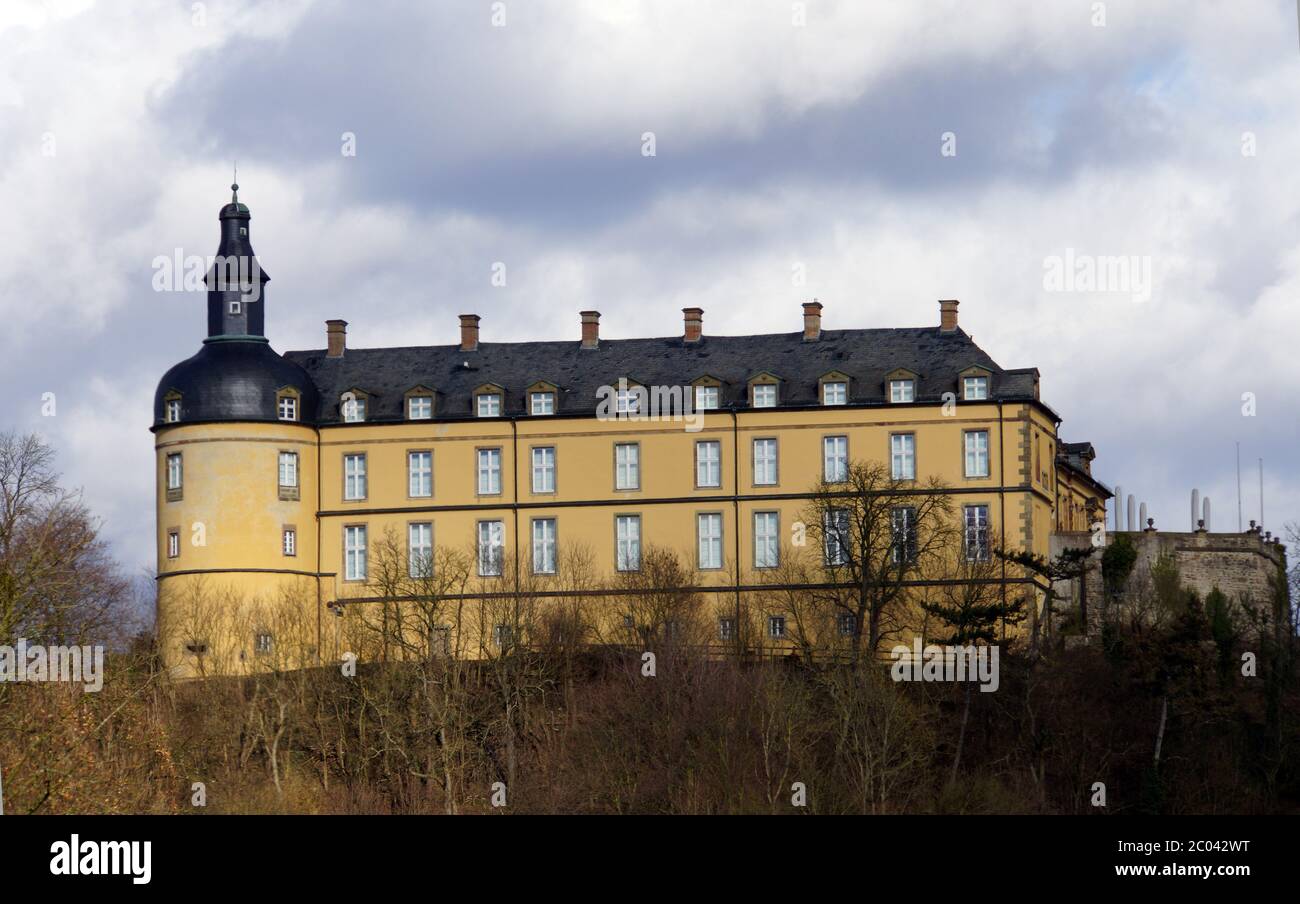 Baroque Castle Friedrichstein Stock Photo - Alamy