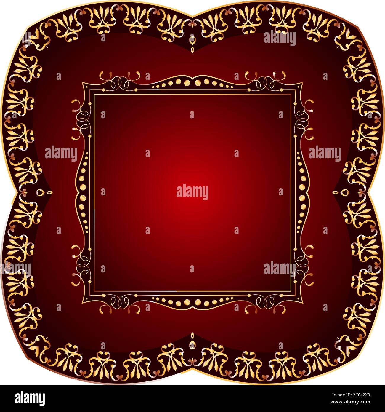 Frame Border Design Vector Illustration Stock Vector Image & Art - Alamy