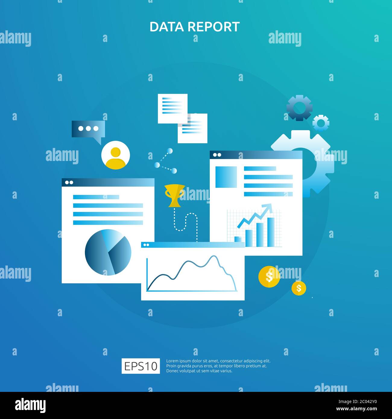 Data managemen Stock Vector Images - Alamy