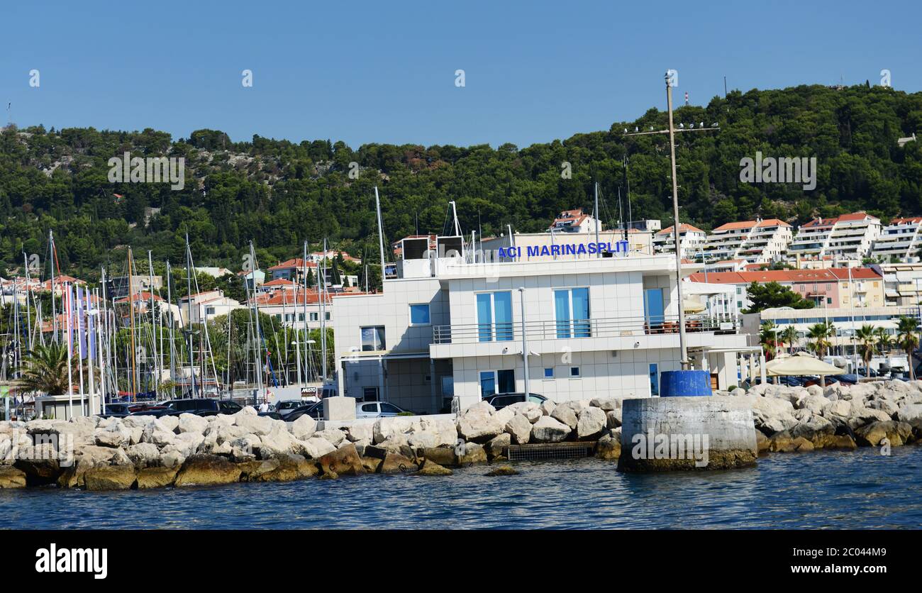 The ACI Marina in Split Stock Photo - Alamy