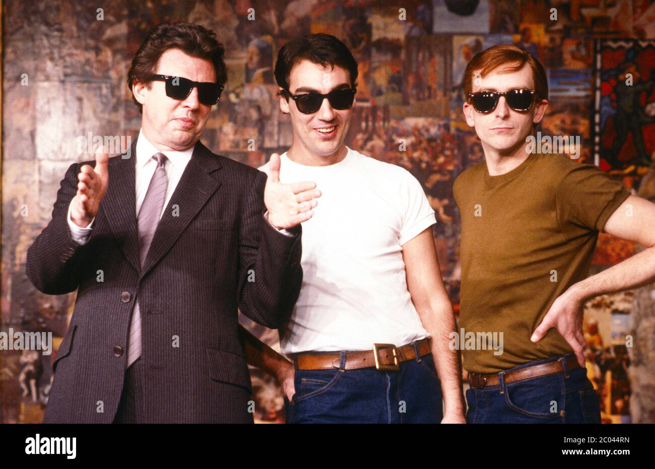 l-r: Philip Lowrie, Oliver Parker (Joe Orton), Ian Bartholomew (Kenneth ...