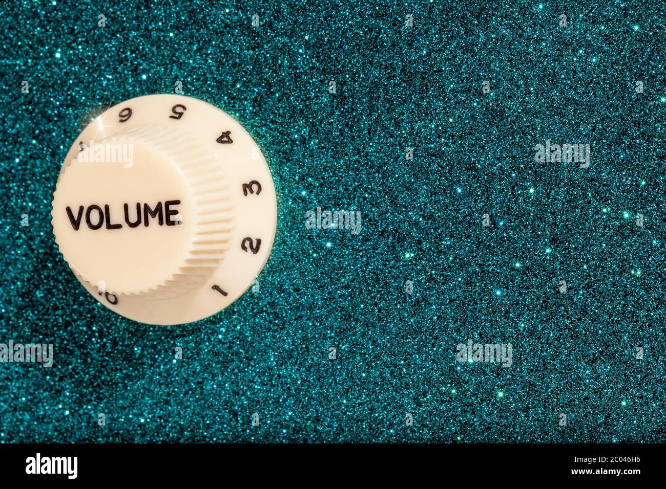 Glam Rock. Party fun glitz and glamour sound volume control. Blue ...