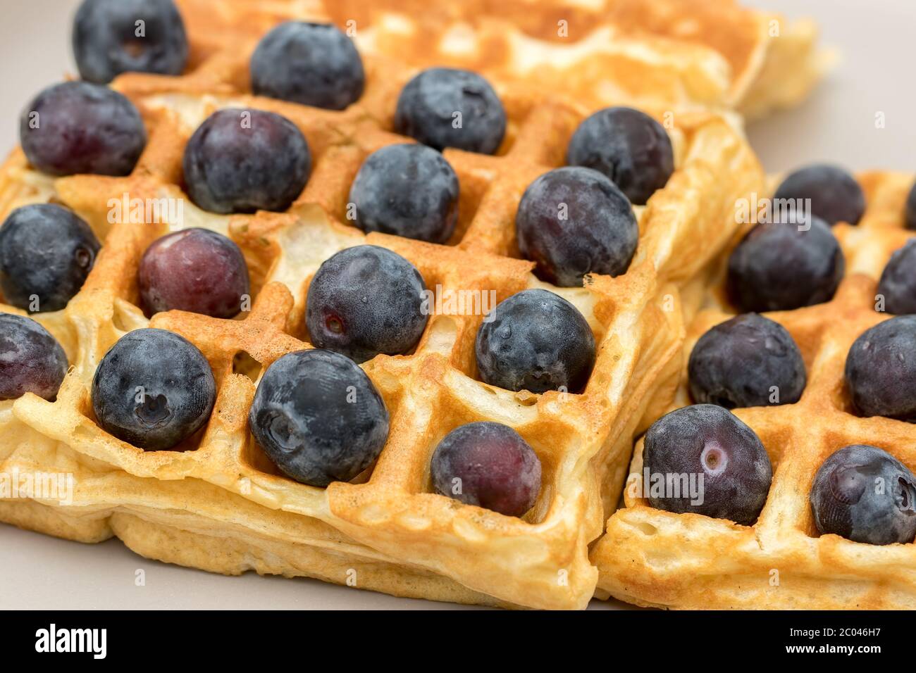 Plain waffle hi-res stock photography and images - Alamy