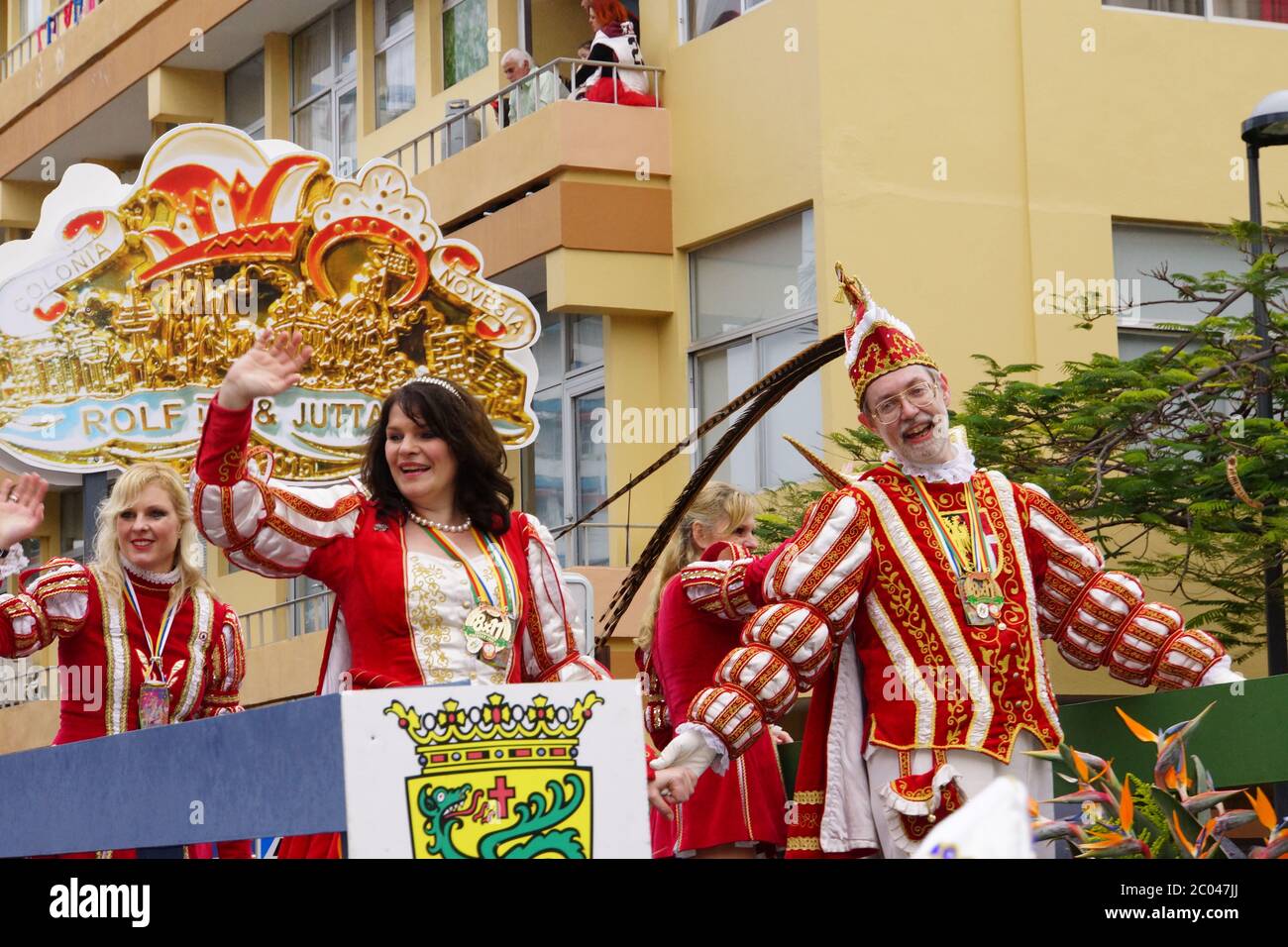 big carnival procession Stock Photo - Alamy