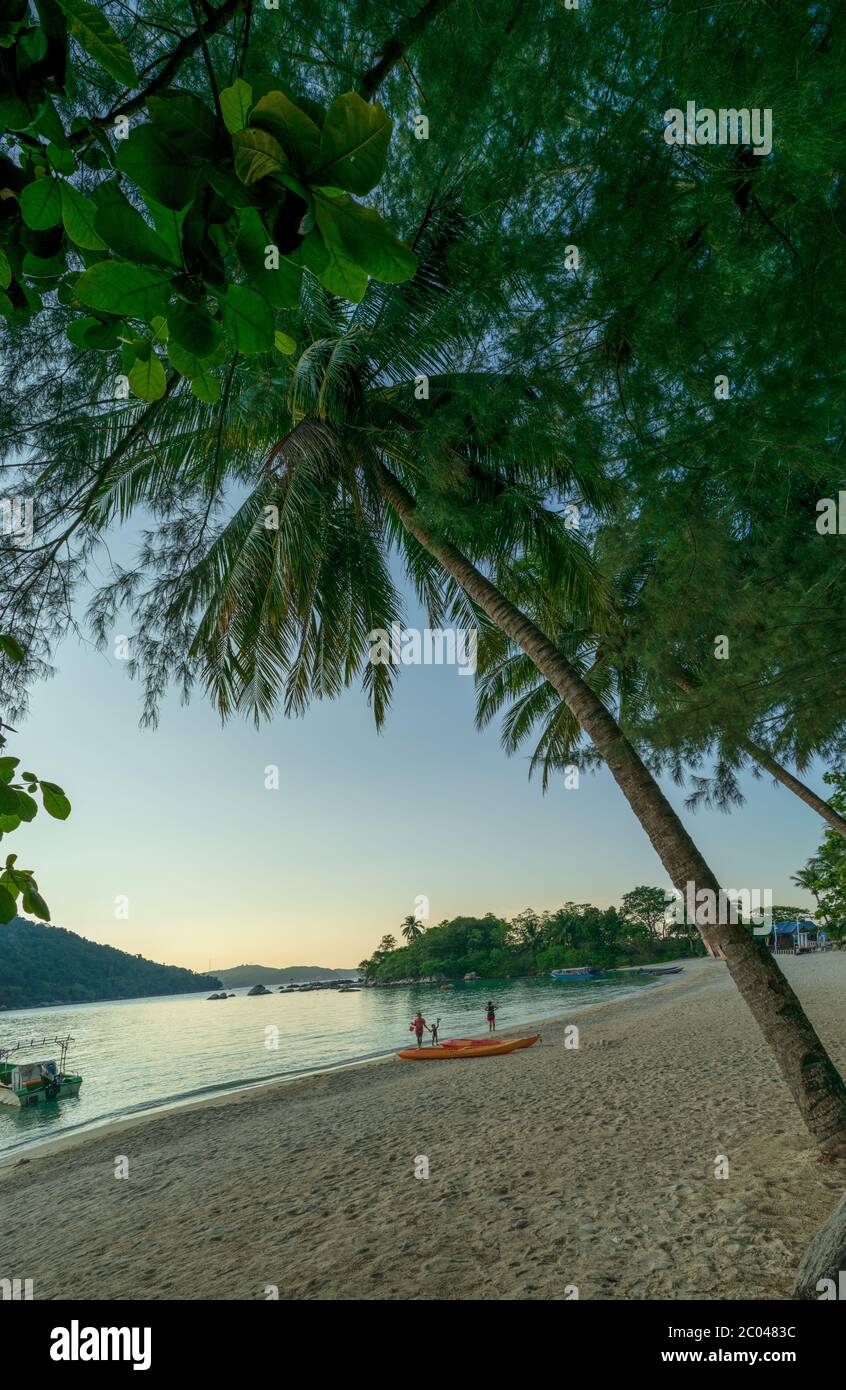 Bubble Beach, Besar, Perhentian Islands, Malaysia; May-2019; a ...