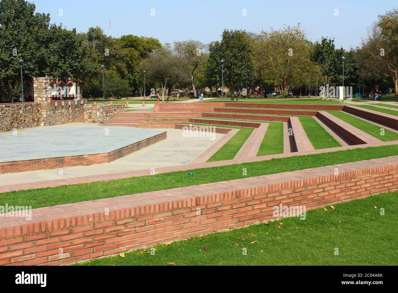 Amphitheatre in Sunder Nursery, New Delhi, India Stock Photo - Alamy