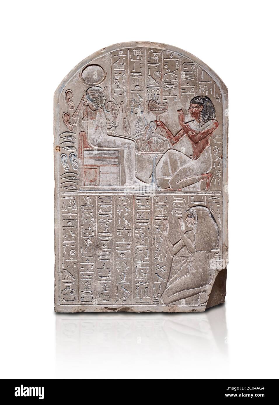 Ancient egyptian god khonsu Cut Out Stock Images & Pictures - Alamy