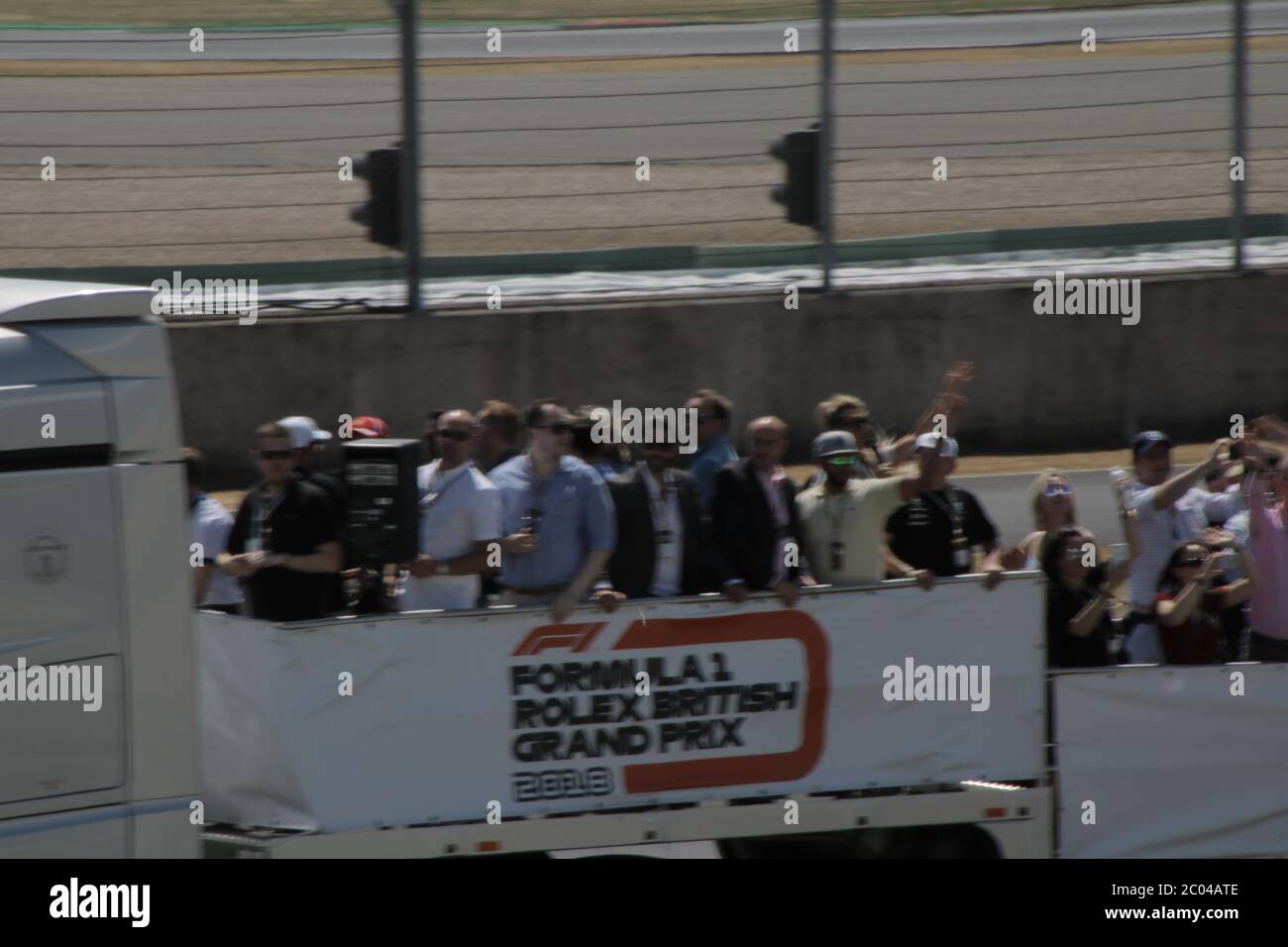 f1 driver parade Stock Photo - Alamy