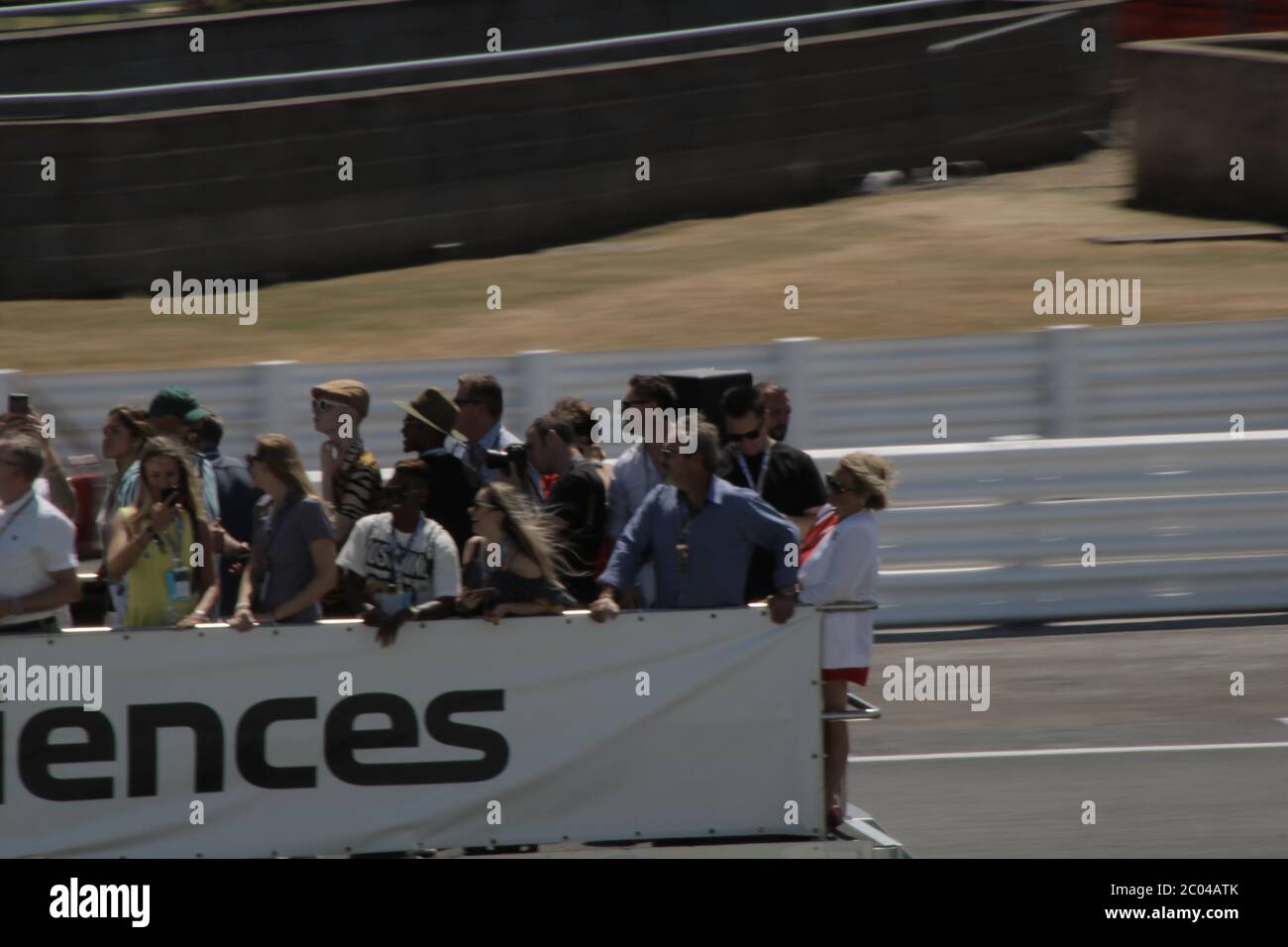 f1 driver parade Stock Photo - Alamy