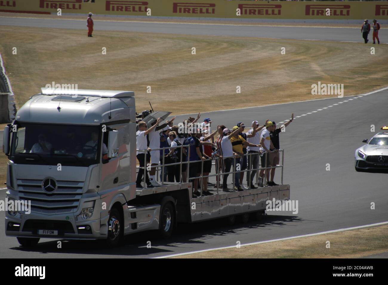 f1 driver parade Stock Photo - Alamy