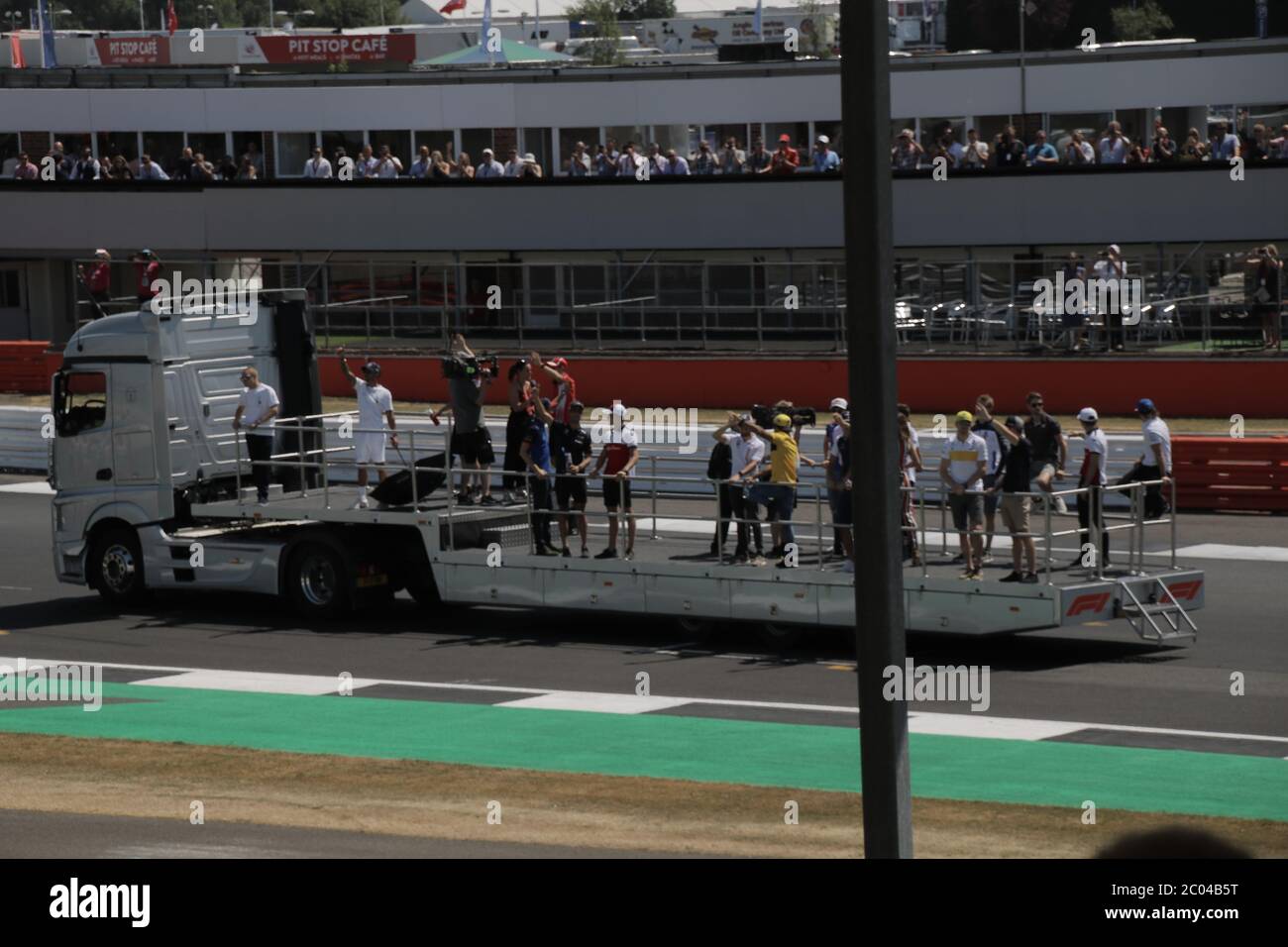 f1 driver parade Stock Photo - Alamy