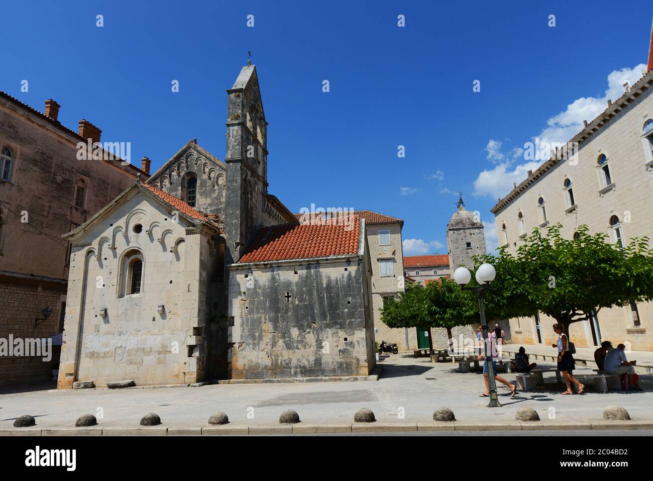 Church of John the Baptist in Trogir, Croatia Stock Photo - Alamy