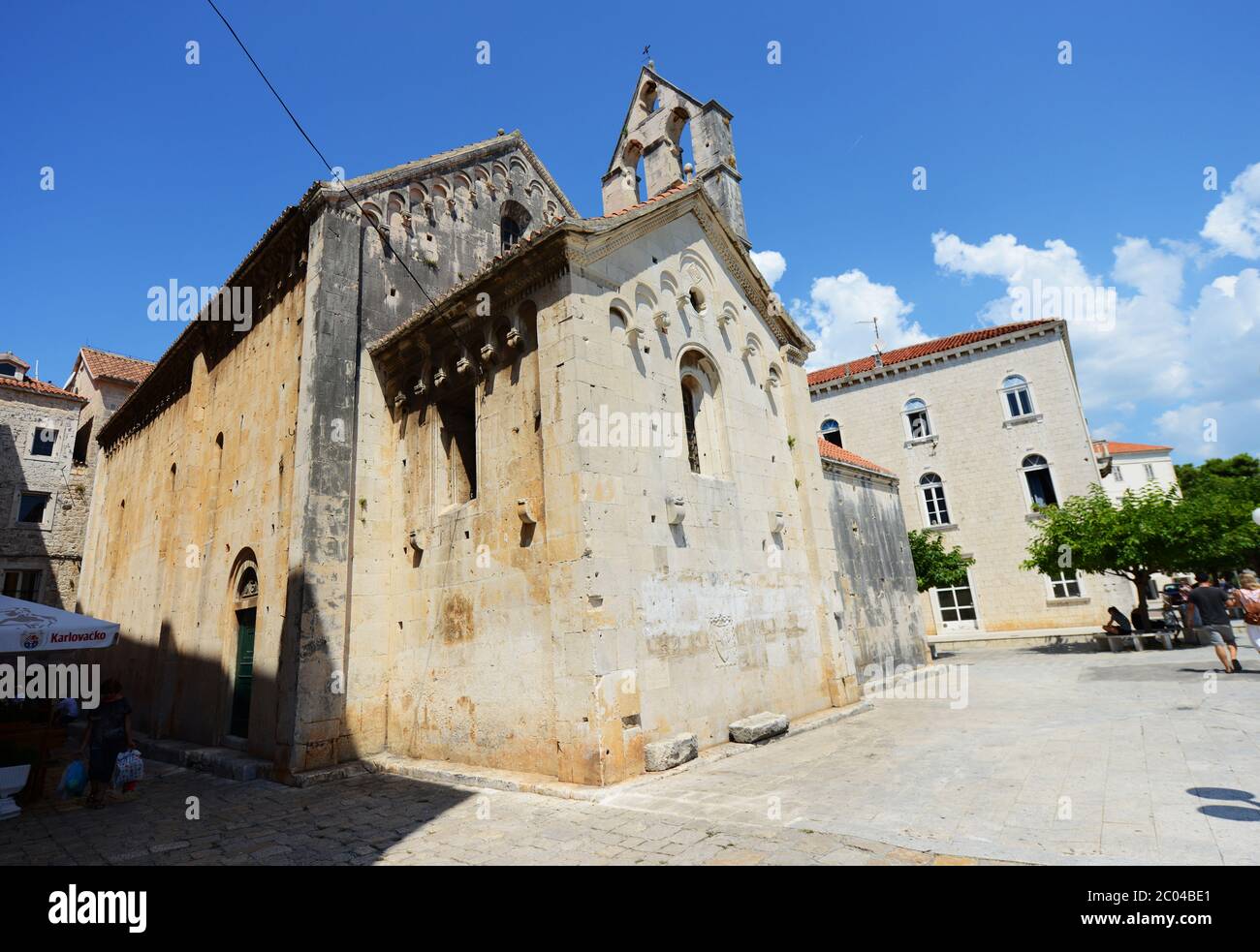 Church of John the Baptist in Trogir, Croatia Stock Photo - Alamy