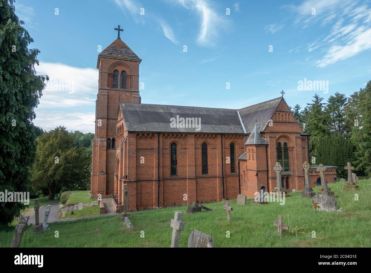 The St Peter & St Paul’s Church, Albury, Surrey, England, UK Stock ...