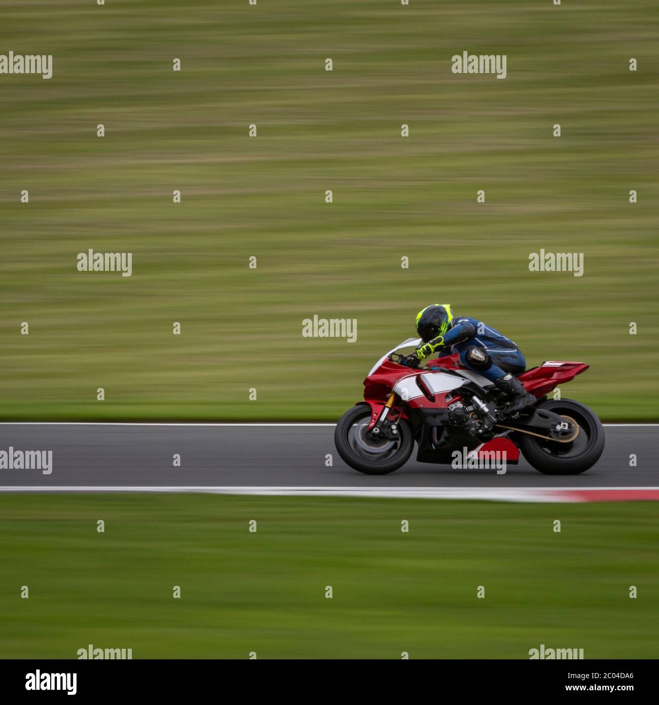 Racing motor bike on circuit hi-res stock photography and images - Alamy
