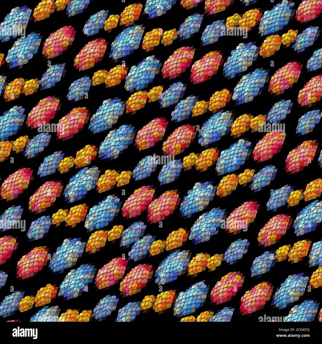 Abstract cube Stock Photo - Alamy