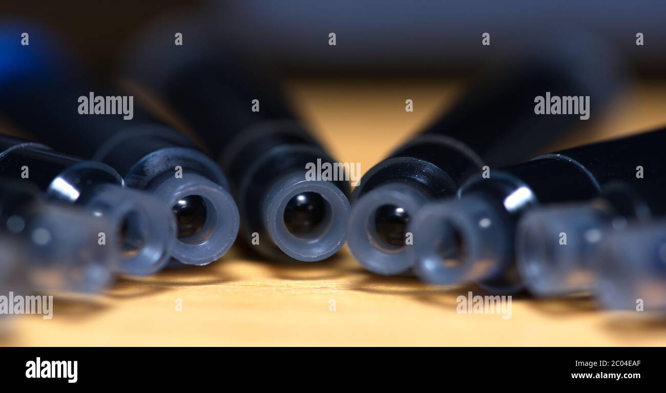 Close up black pen hi-res stock photography and images - Alamy