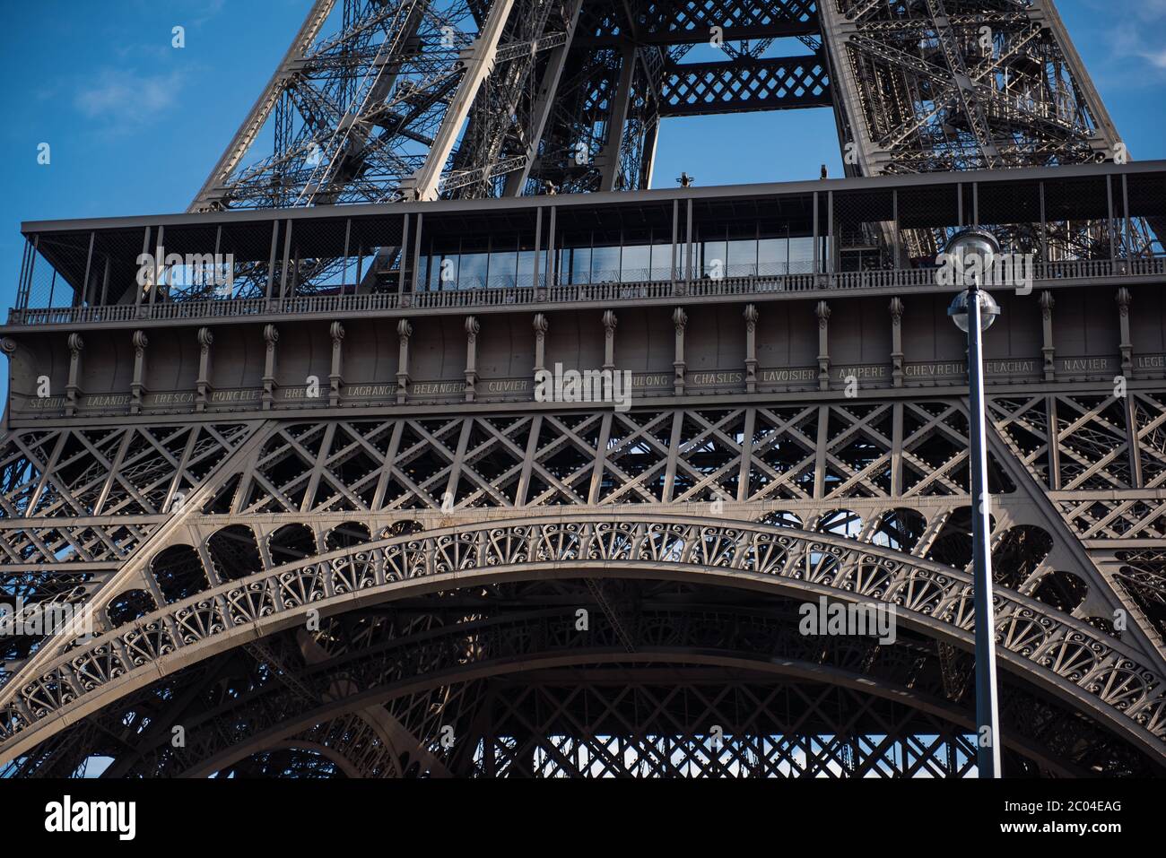 Eiffel tower stairs hi-res stock photography and images - Alamy