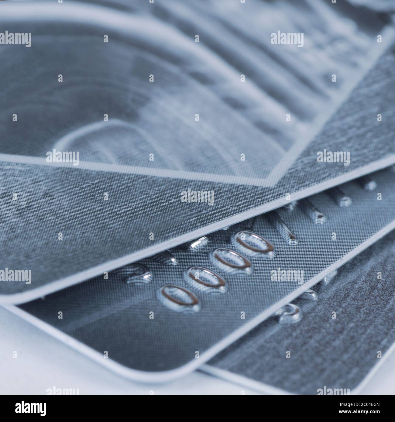 Plastic card isolated on white background Stock Photo - Alamy