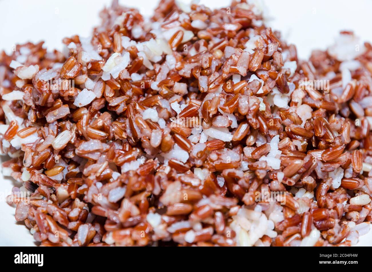 Unpolished red rice hi-res stock photography and images - Alamy