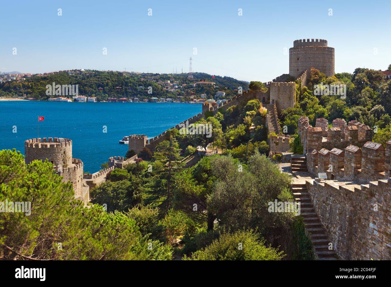 Rumeli Fortress at Istanbul Turkey Stock Photo - Alamy