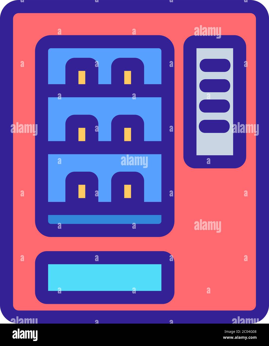 Chips Vending Machine Cut Out Stock Images & Pictures - Alamy