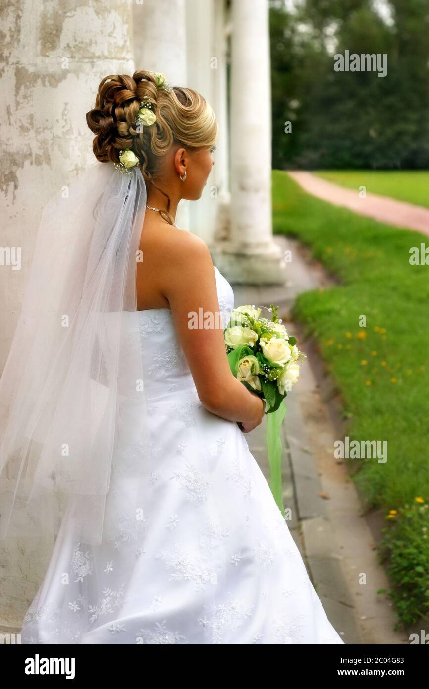 The beautiful bride Stock Photo - Alamy