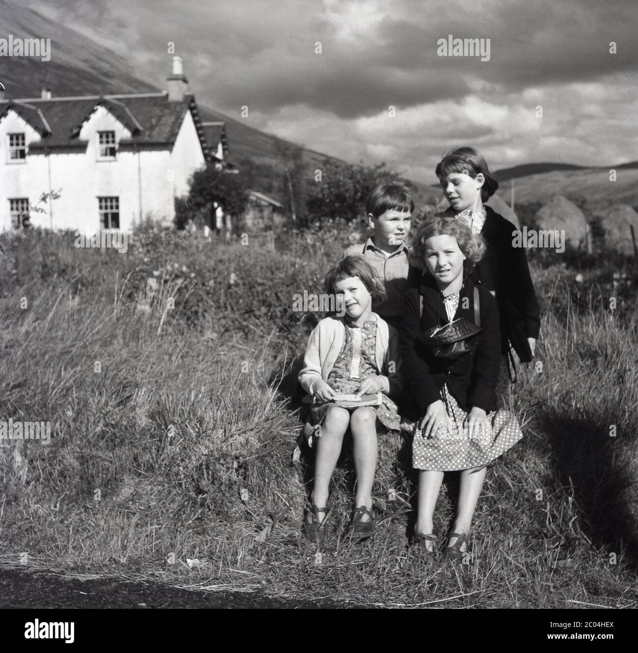 1950s school boy hi-res stock photography and images - Alamy