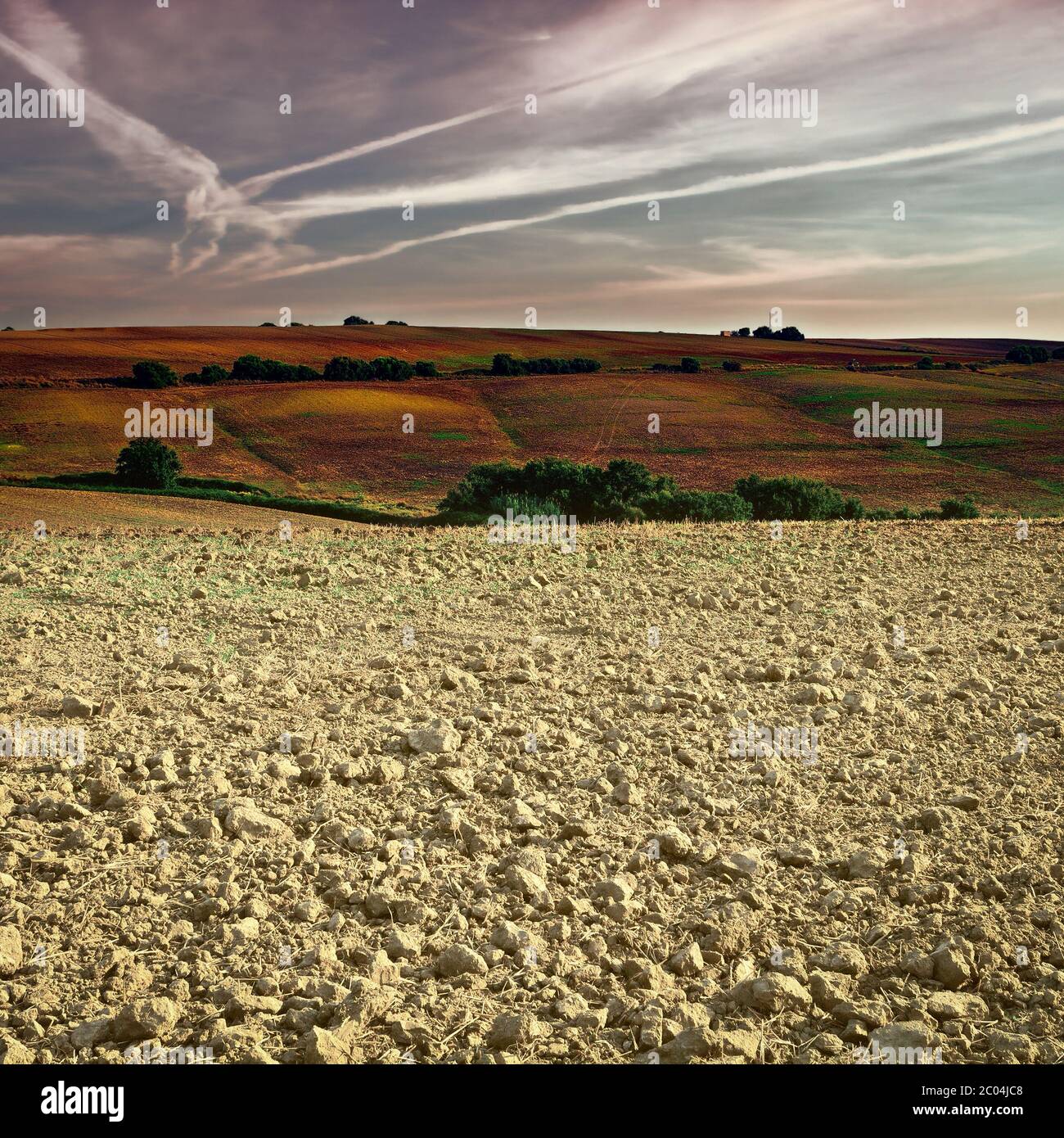 Ploughed spanish field hi-res stock photography and images - Alamy