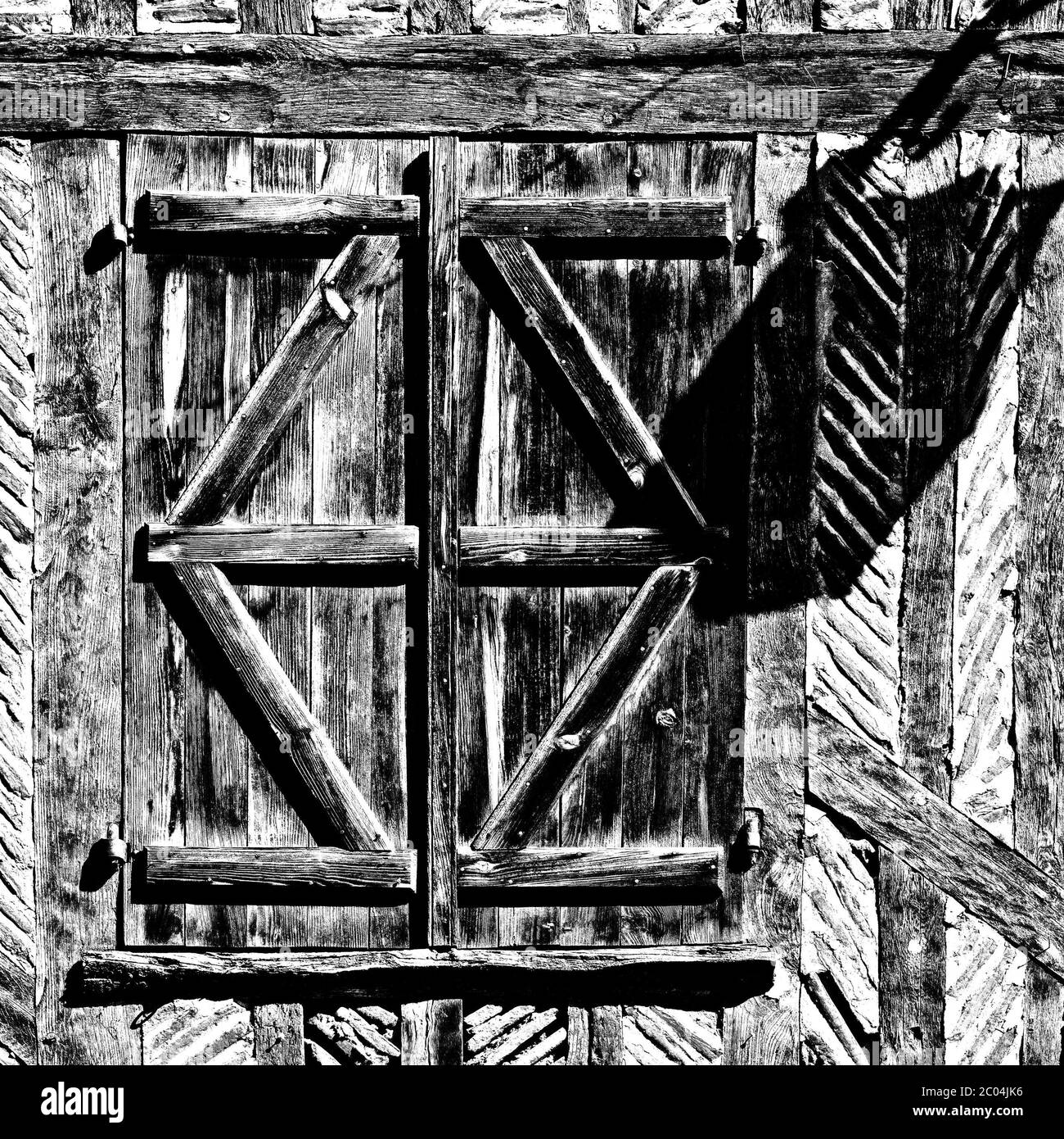 French street decor Black and White Stock Photos & Images - Alamy