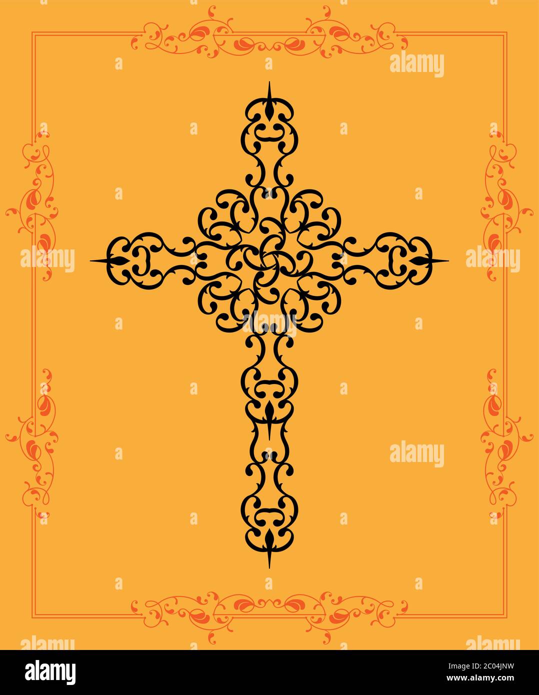 Christian Cross Design Vector Art Stock Vector Image & Art - Alamy