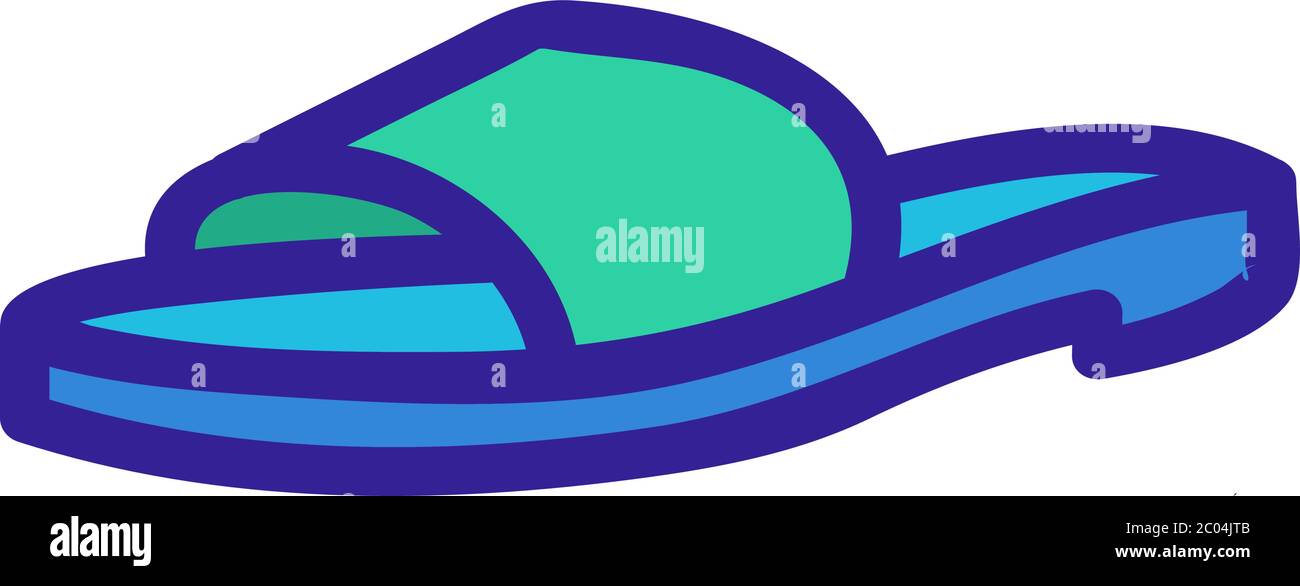 clog shoe icon vector outline illustration Stock Vector Image & Art - Alamy