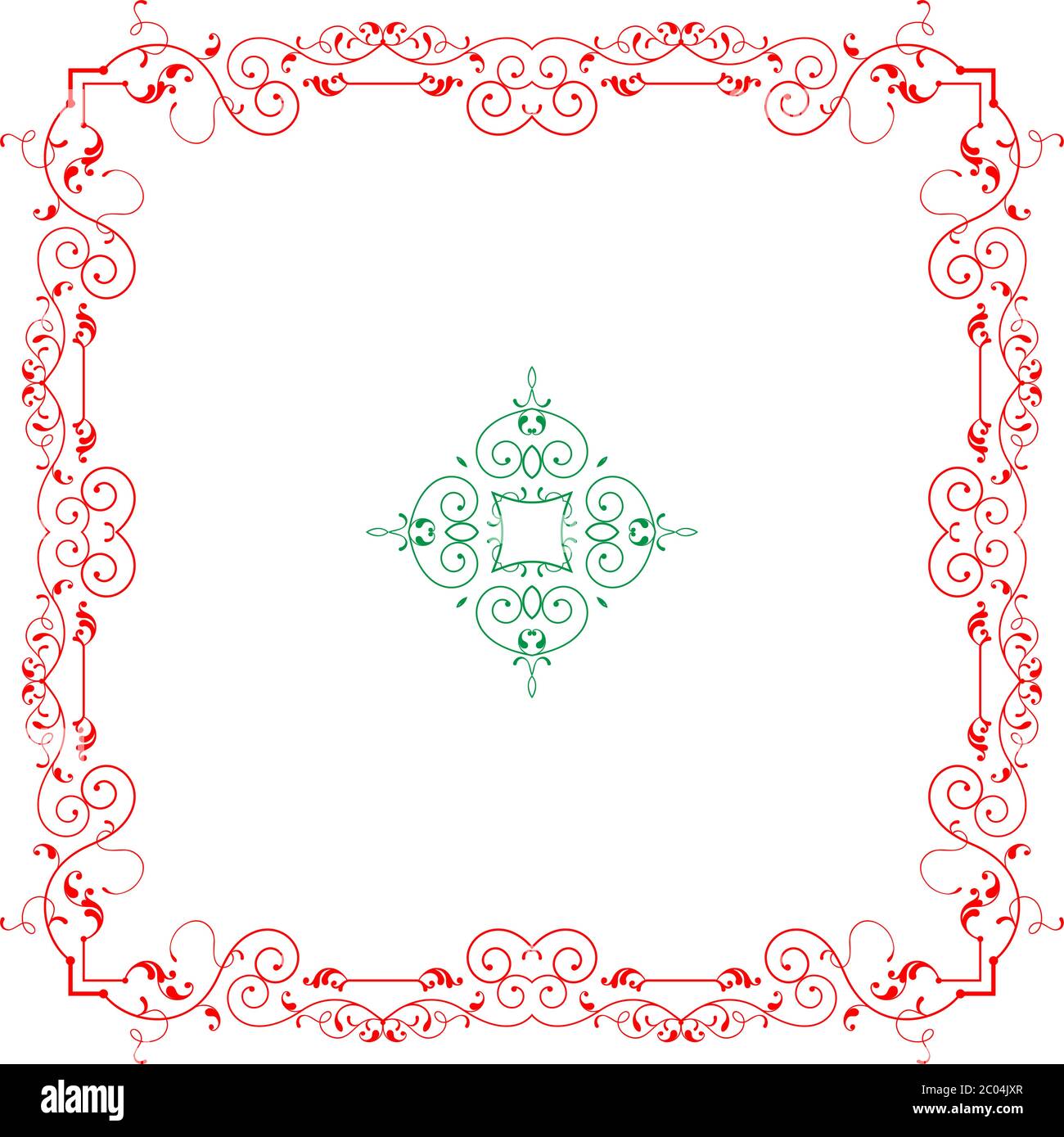 Frame Border Design Vector Illustration Stock Vector Image & Art - Alamy