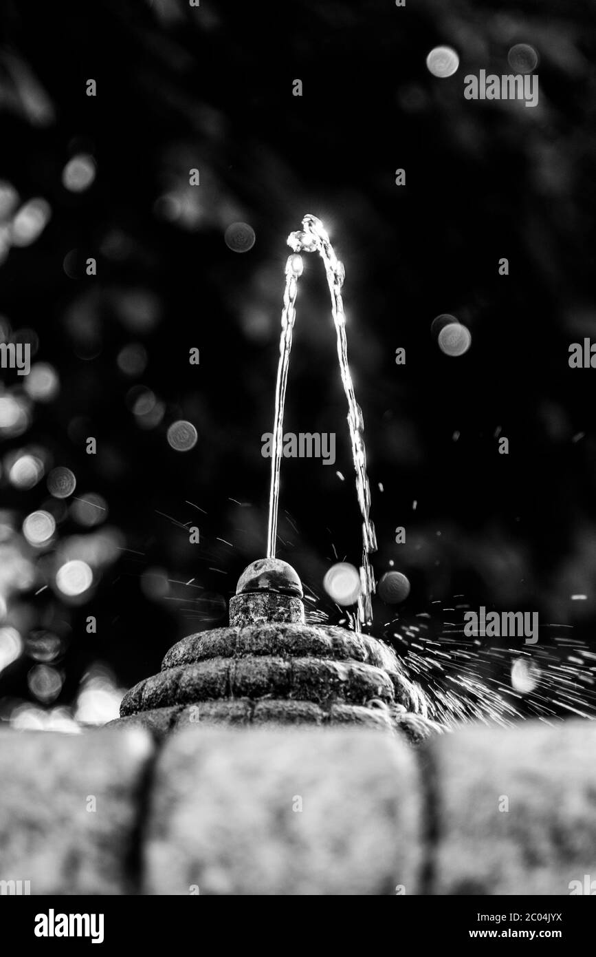 Liquid sunshine Black and White Stock Photos & Images - Alamy