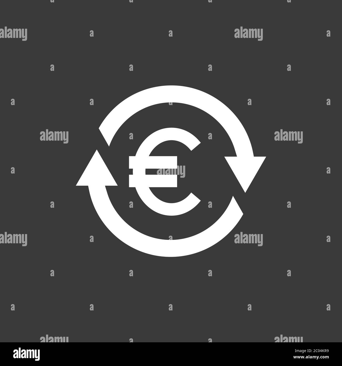 Transfer vector icon. Money symbol isolated on background Stock Vector ...