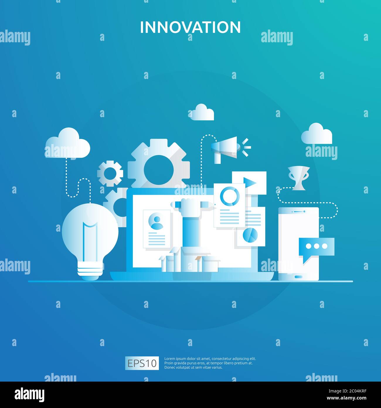 Creative thinking science hi-res stock photography and images - Alamy