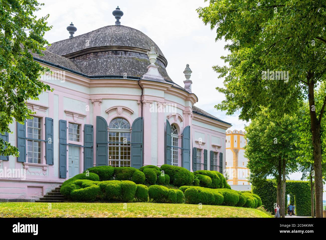 Baroque Pavilion in Melk Abbey Garden, Melk, Austria Stock Photo - Alamy