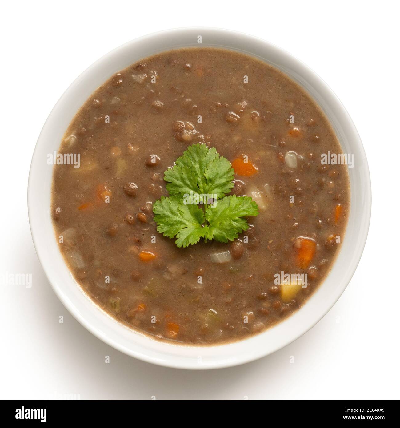 Garnish top view hi-res stock photography and images - Alamy