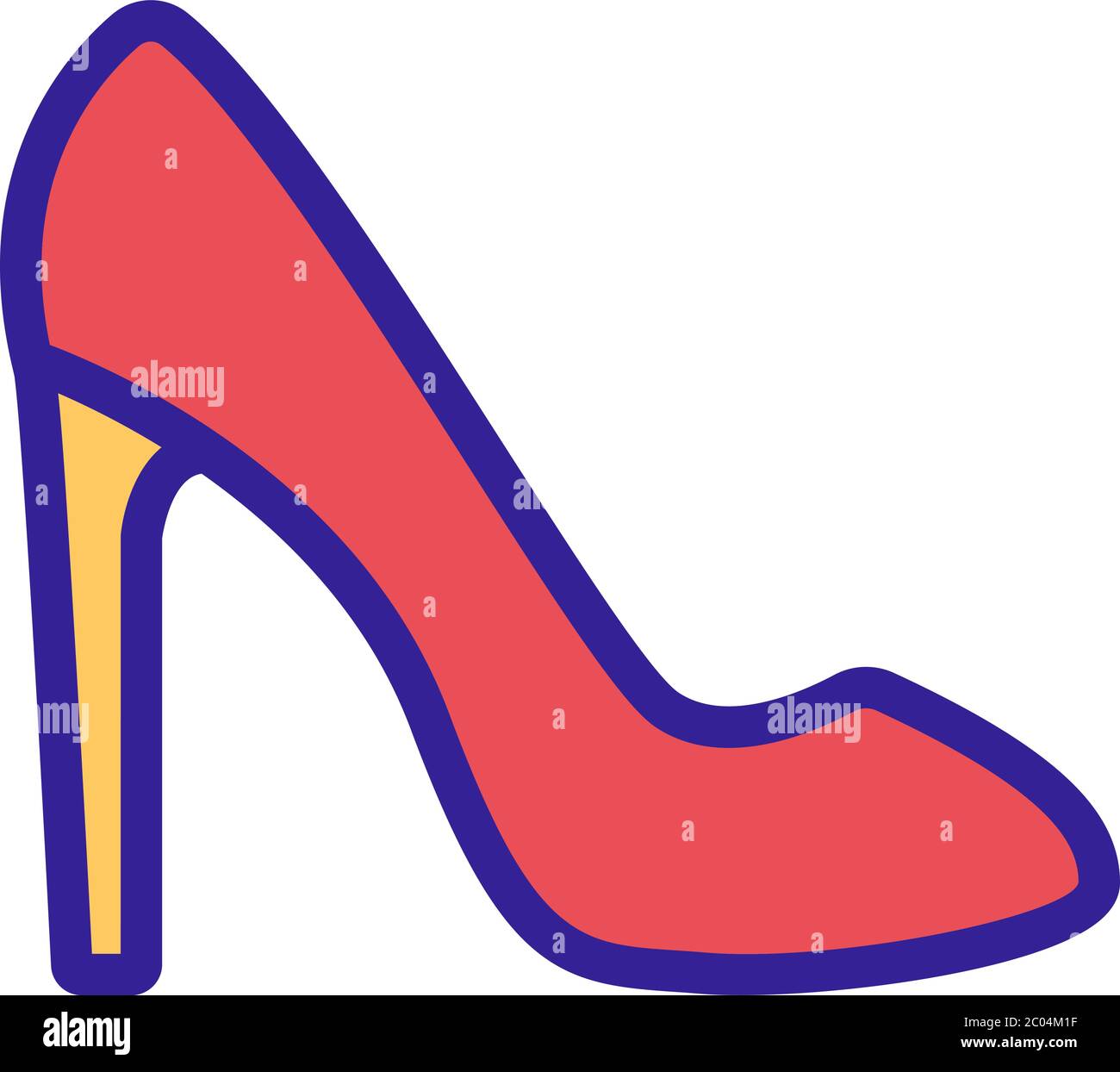 Heel spike Stock Vector Images - Alamy
