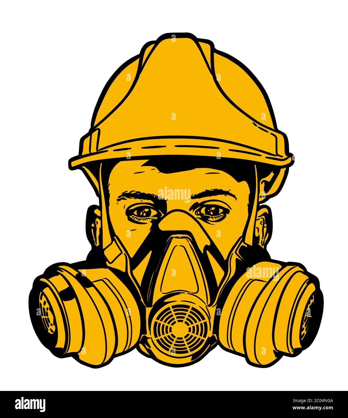 Vector gas mask hi-res stock photography and images - Alamy