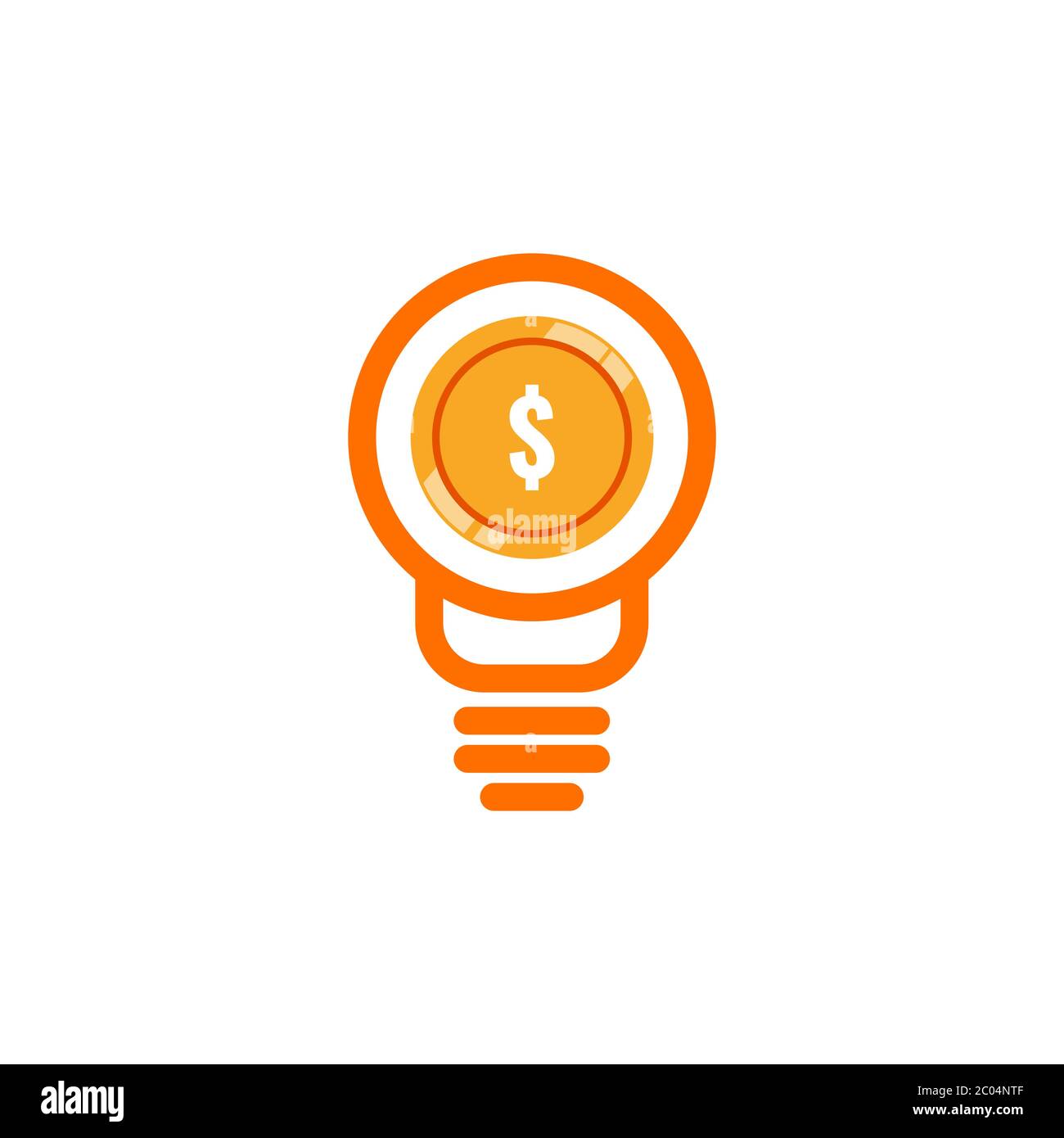 coin idea vector design template illustration Stock Vector Image & Art ...