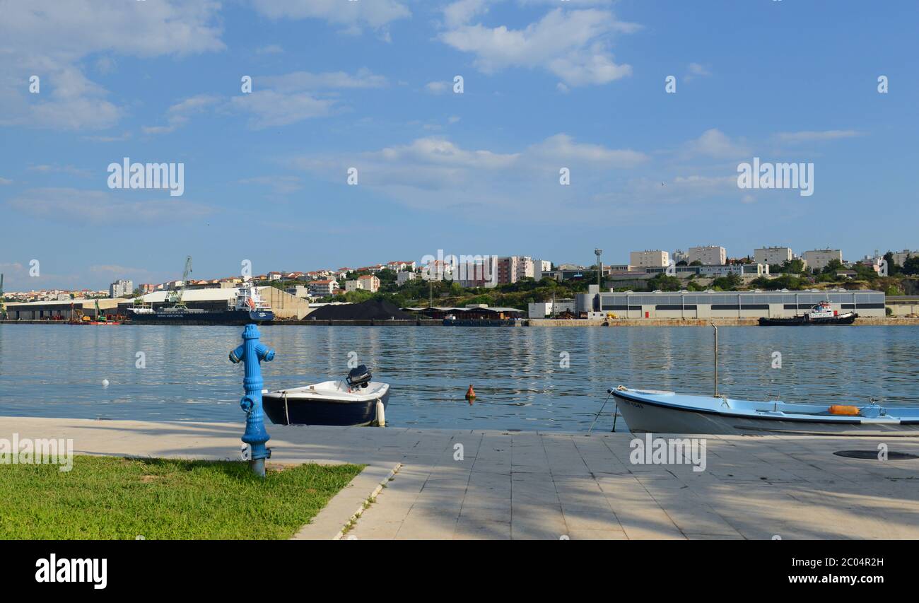 The Vranjic promenade near Split, Croatia Stock Photo - Alamy