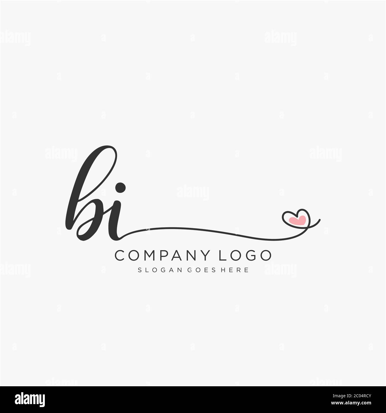 Bi logo icon Stock Vector Images - Alamy