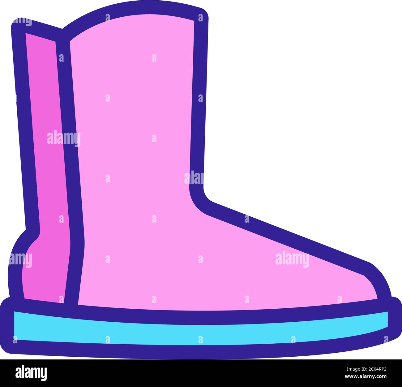 chelsea shoe icon vector outline illustration Stock Vector Image & Art ...