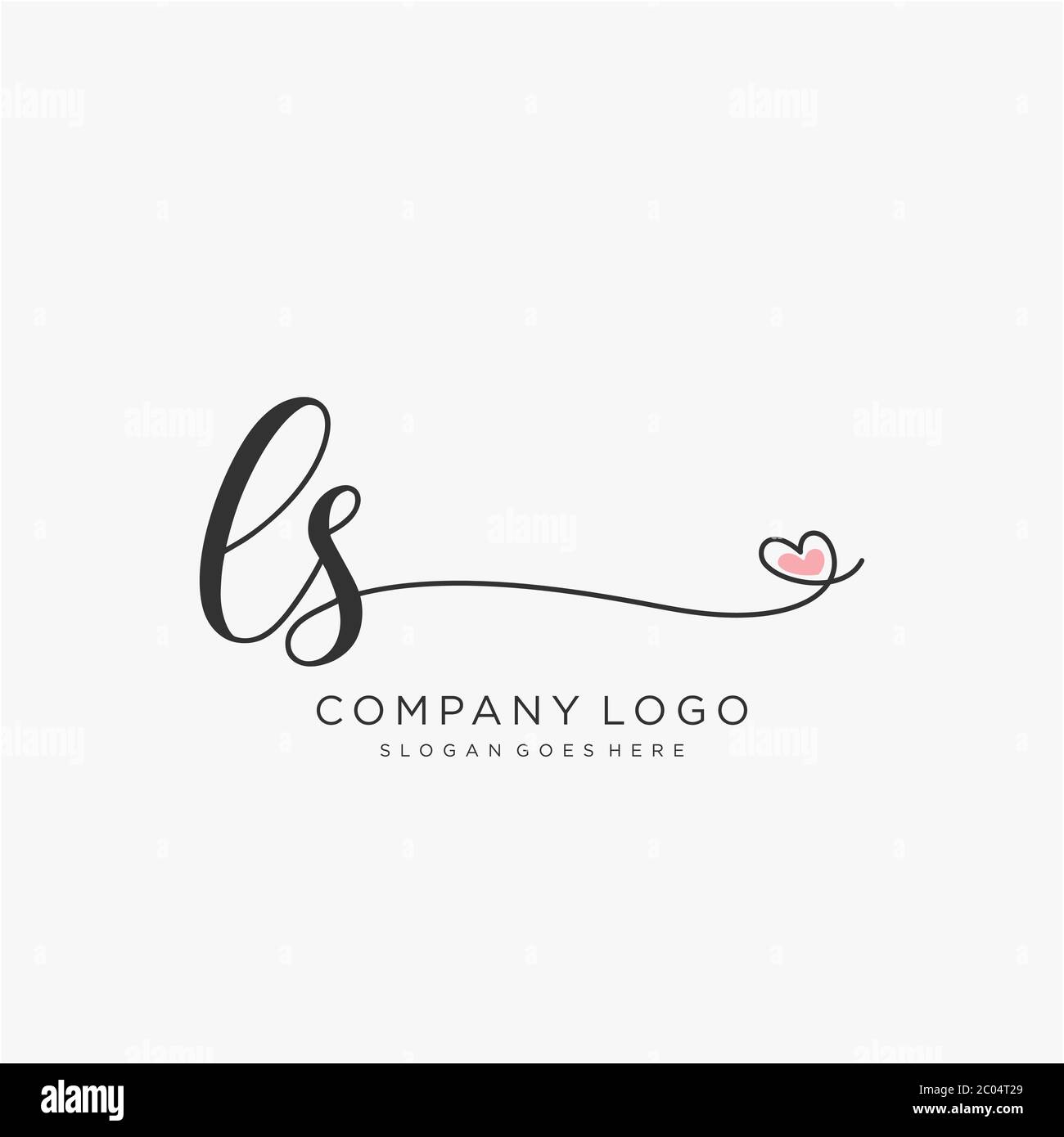 Ls initial Stock Vector Images - Alamy