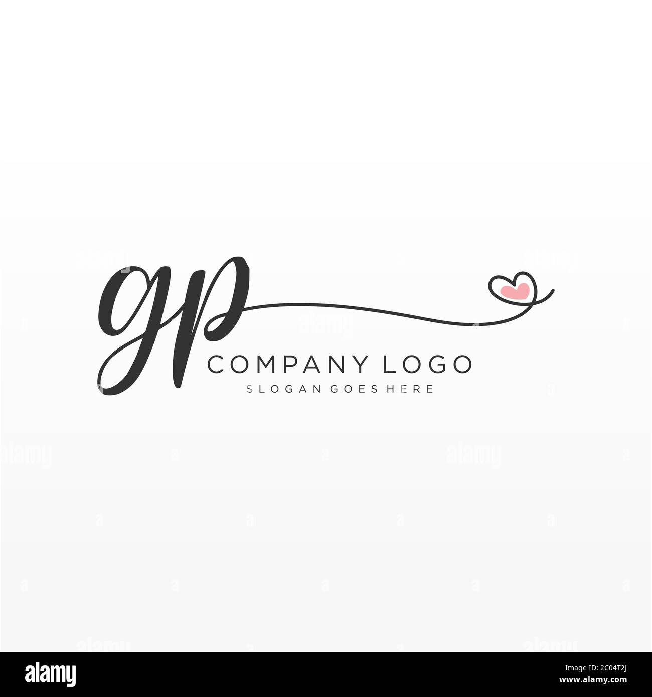 Gp initials logo Stock Vector Images - Alamy